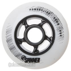 Powerslide Spinner 90mm 88a White (4-Pack)